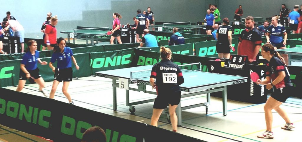Heidi Xu holt deutschen Vizemeistertitel im Doppel Damen A